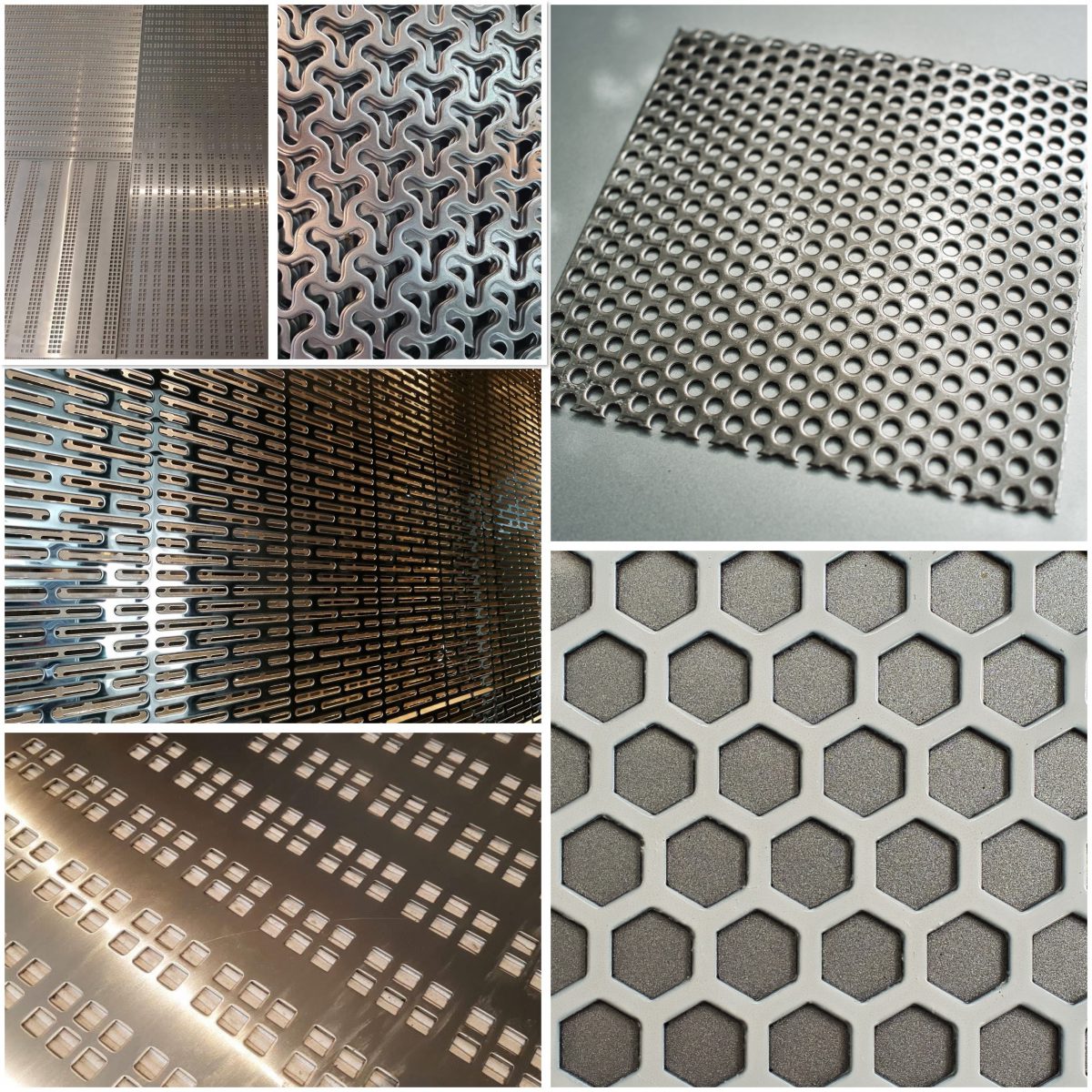 4 types of Perforated Metal, Showcasing 4 Styles of Artistry and ...