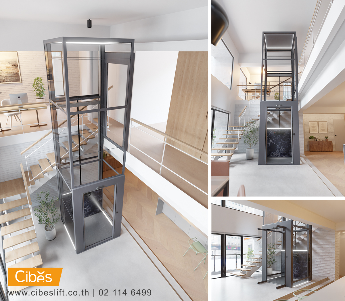 CIBES Lift นวัตกรรมลิฟต์บ้านที่มาพร้อมไลฟ์สไตล์เหนือระดับ ในงานสถาปนิก ...