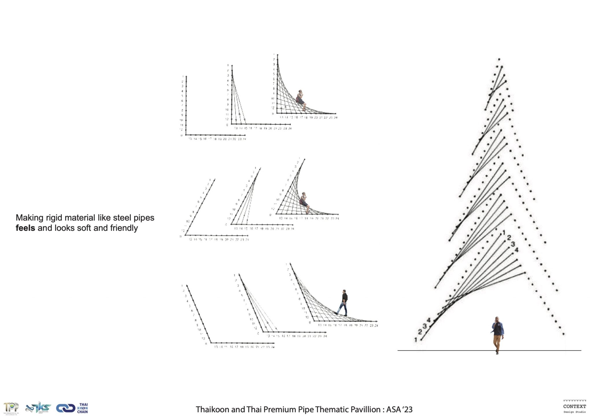 THEMATIC PAVILION: องศาที่แตกต่าง กับการสร้างบริบทความงามให้ท่อเหล็กและ ...