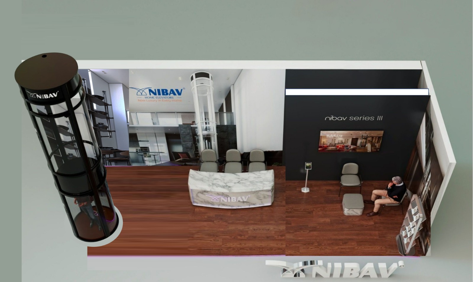 NIBAV ลิฟต์บ้านขับเคลื่อนด้วยระบบสุญญากาศ เปิดตัวครั้งแรกในไทย ที่งาน ...