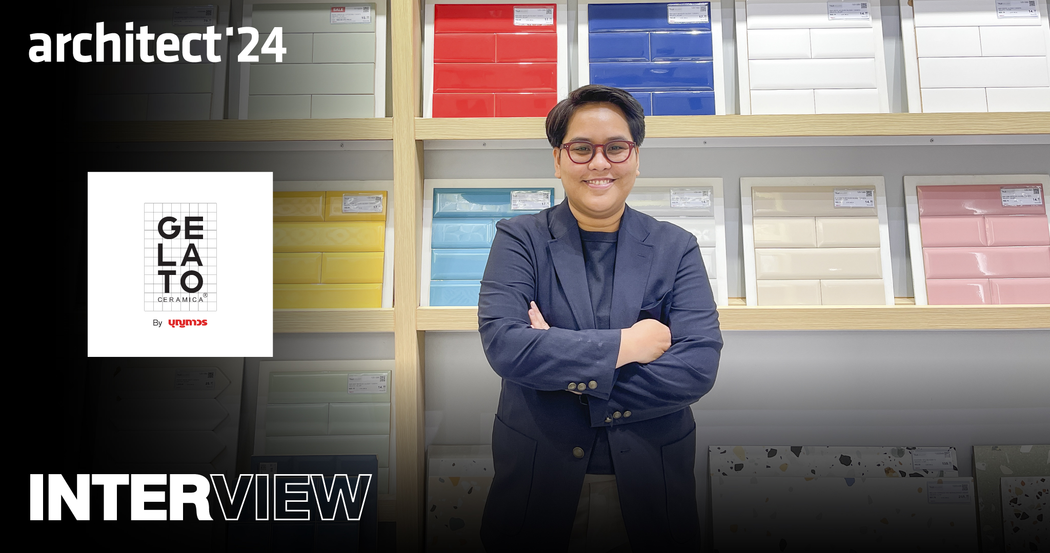 Awaken the fun energy ! Gelato tiles and sanitary ware will spice up ...