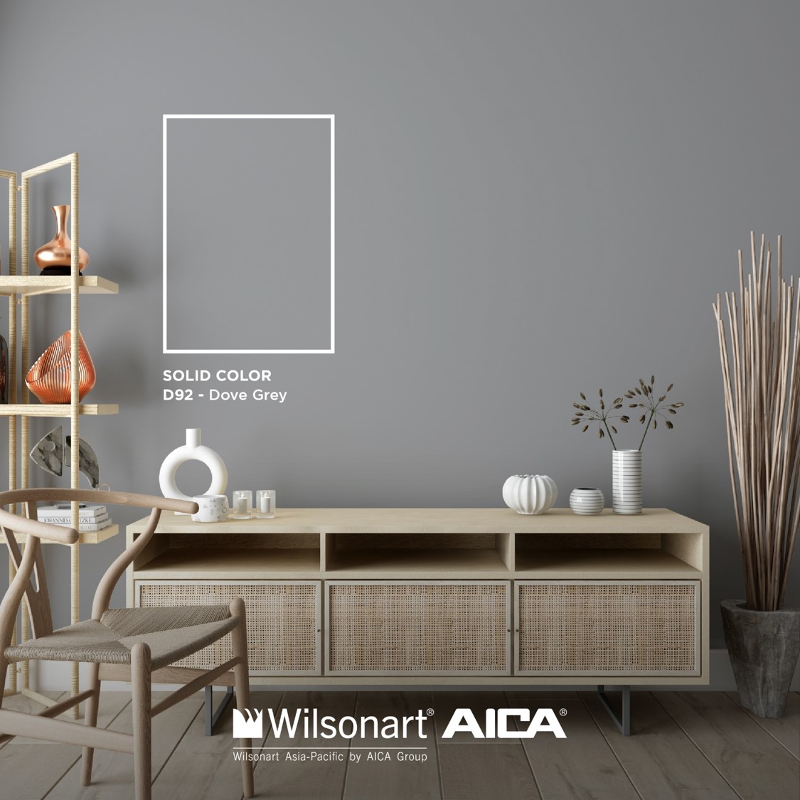 SOLID COLOR LAMINATE (D92: Dove Grey ) - Architectexpo 2025