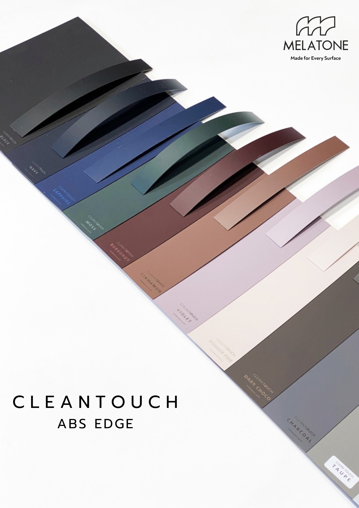 Melatone Laminate Clean Touch HPL Collectionและ Edge PVC ปิดขอบ ...
