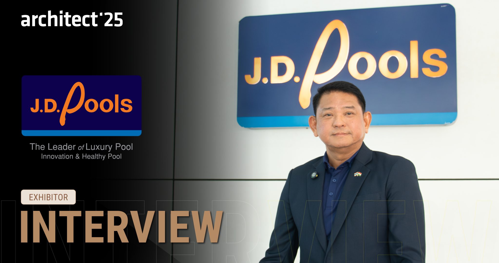 J.D.Pools ชูนวัตกรรมสระอัจฉริยะครบวงจรในงานสถาปนิก’68 - Architectexpo 2025